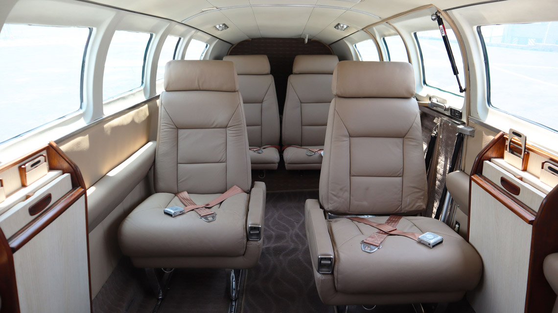 Cessna 402c Interior